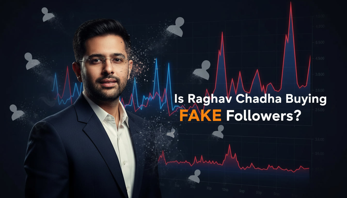 Is Raghav Chadha Buying Fake Followers? Dhruv Rathee Exposes the Truth