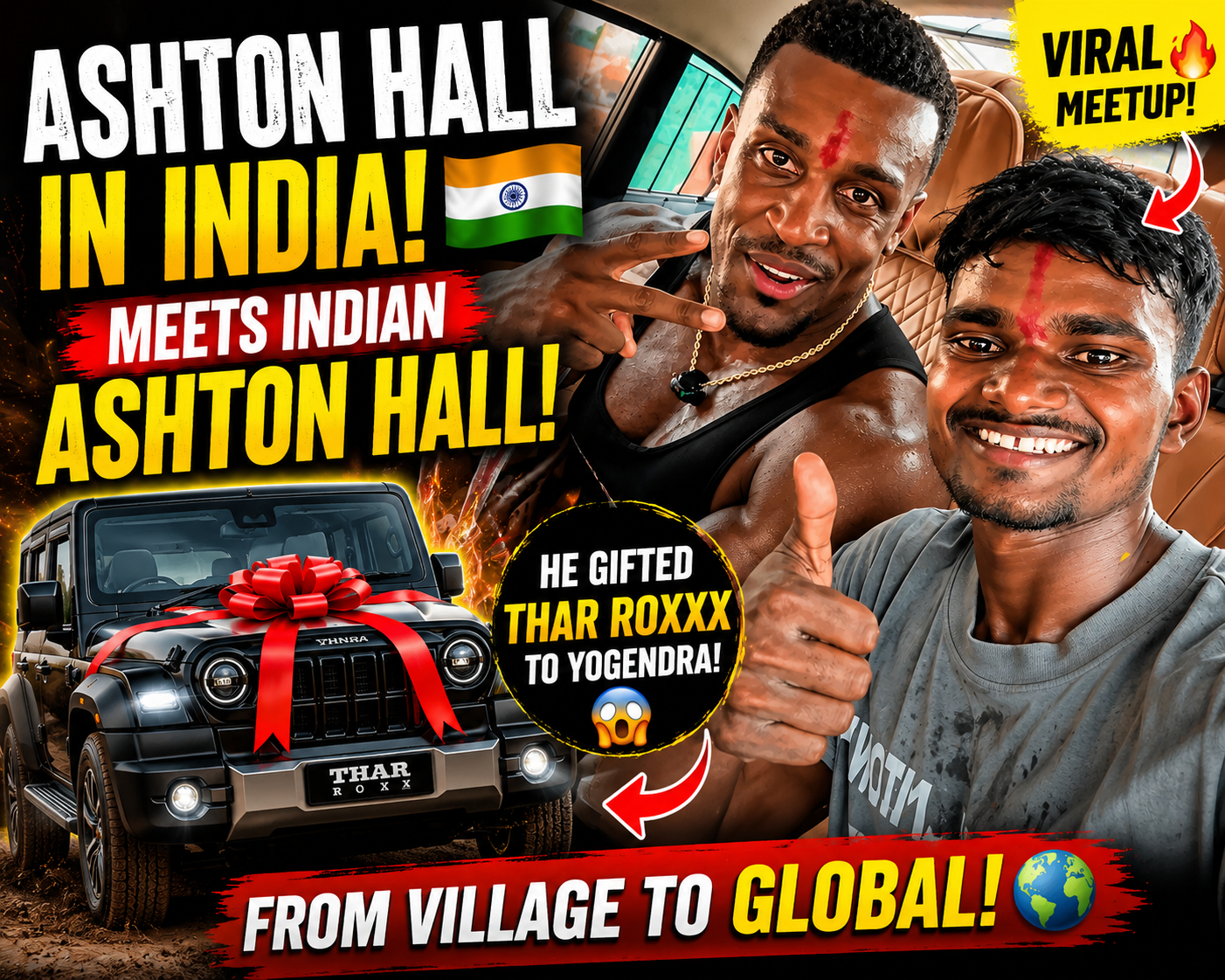 Ashton Hall in India: Viral Meet-Up With Indian Ashton Hall